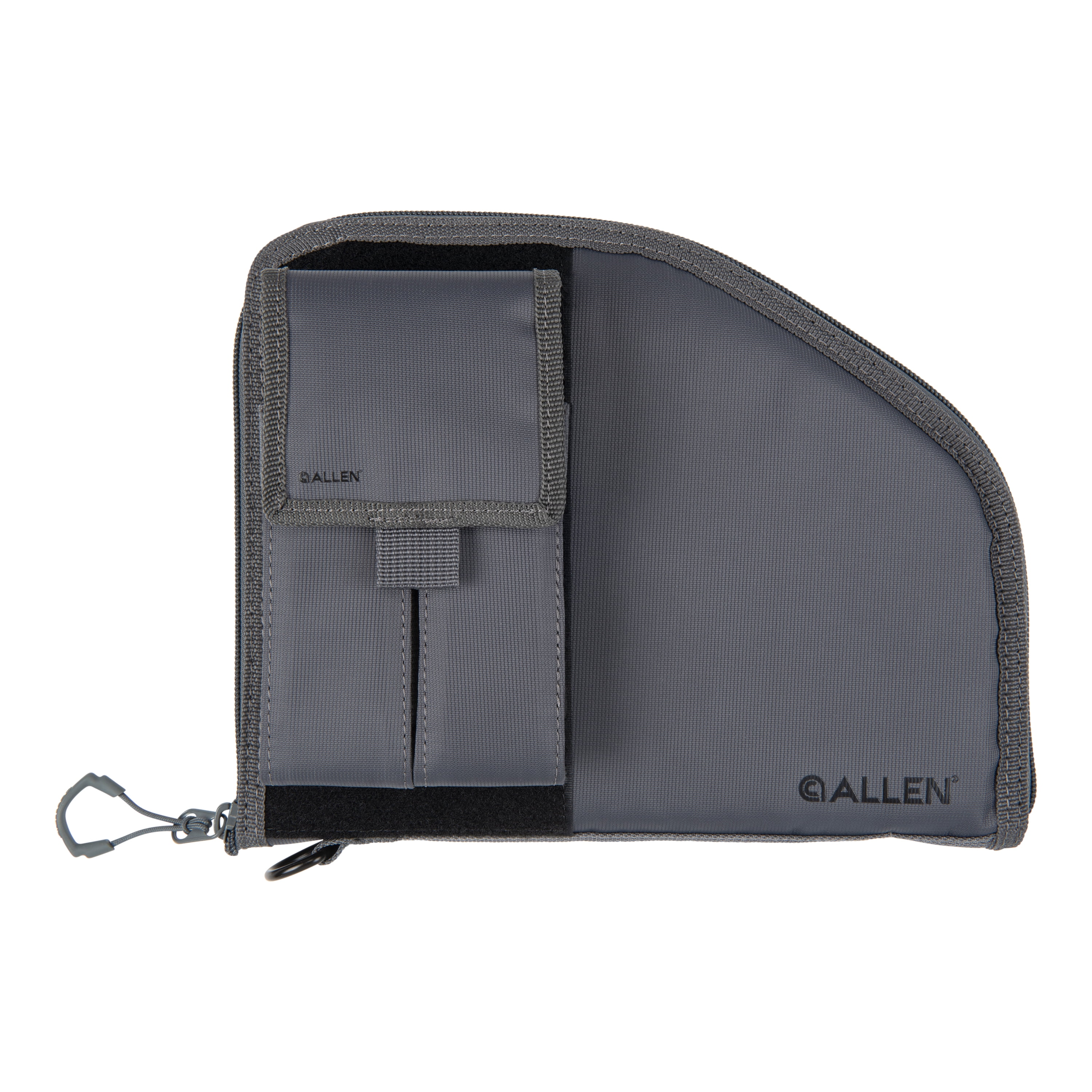 Allen Company Pistol Case with Mag Pouch, Full-Size Handguns up to 9.5 ...