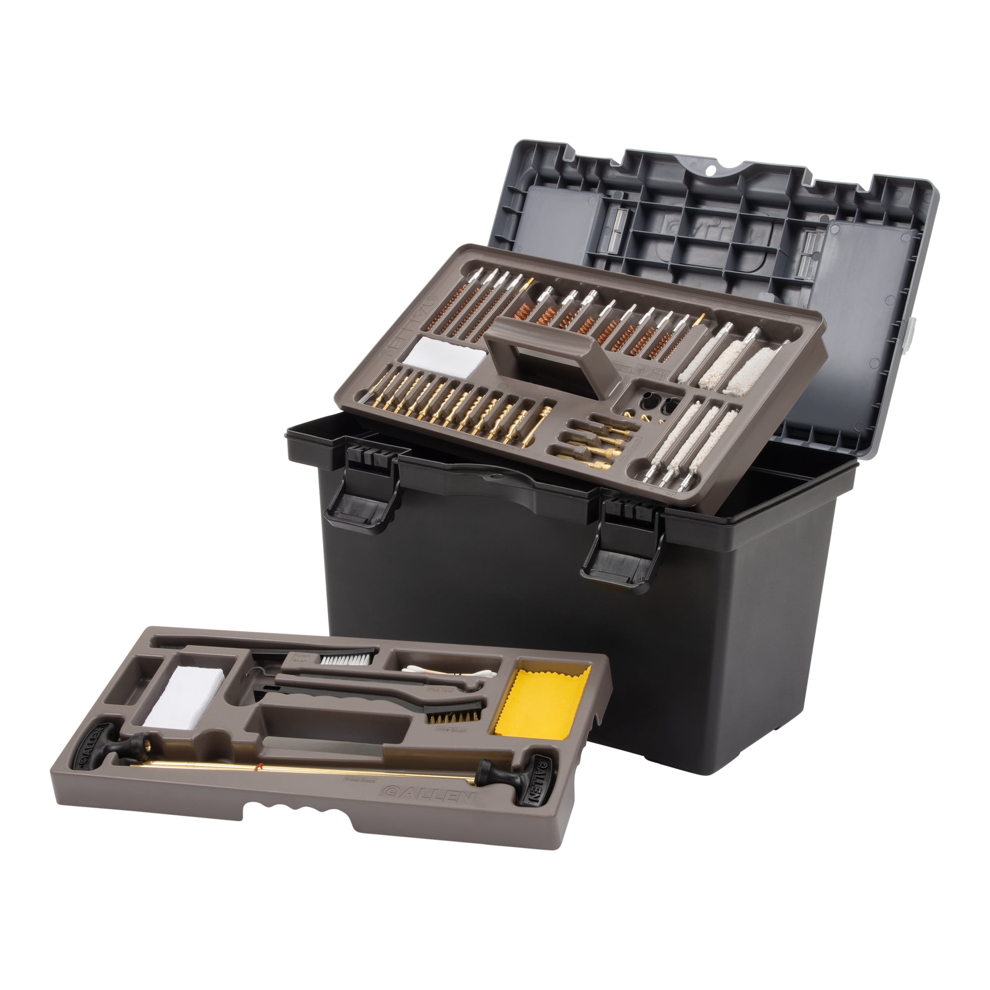 Free Shipping! Allen Company Universal Gun Cleaning Kit and Toolbox 65 ...