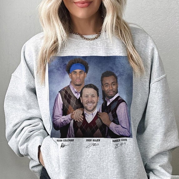 Allen Cook Coleman Football Step Bros Inspired Graphic Crewneck ...