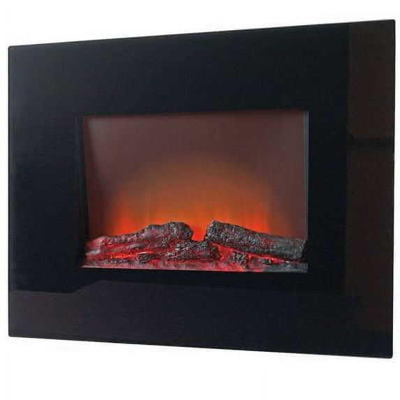 Allen Group Intl EA1119R Electric Fireplace, Wall-Mount, 26-In. Firebox ...