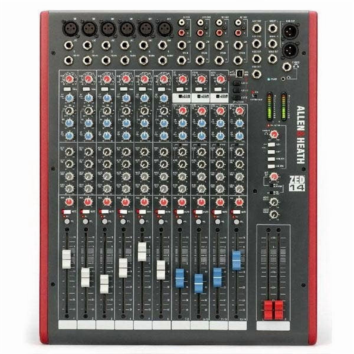 ZED14 14 Channel USB Mixer - Walmart.com