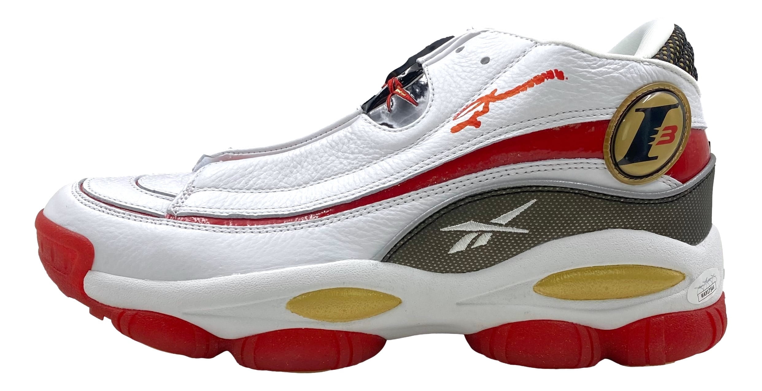 Allen Iverson 76ers Signed Left Reebok The Answer DMX Shoe JSA ITP ...