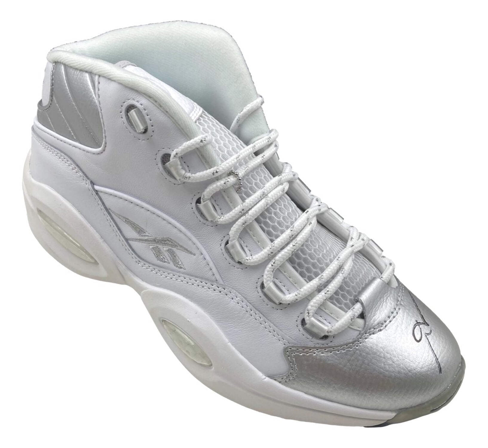 Allen Iverson 76ers Signed Right Reebok Question Anniversary Shoe JSA ...