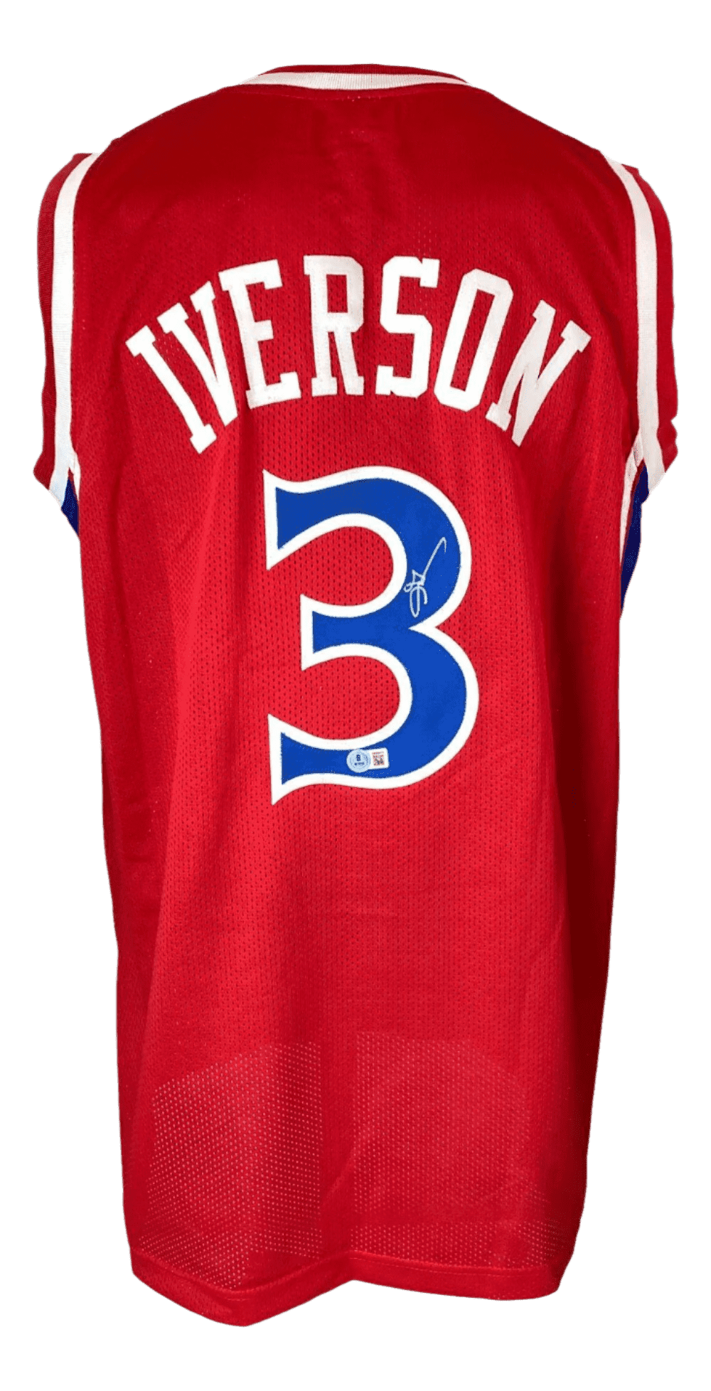 Allen Iverson Signed Autographed Custom Jersey, Beckett COA - Walmart.com