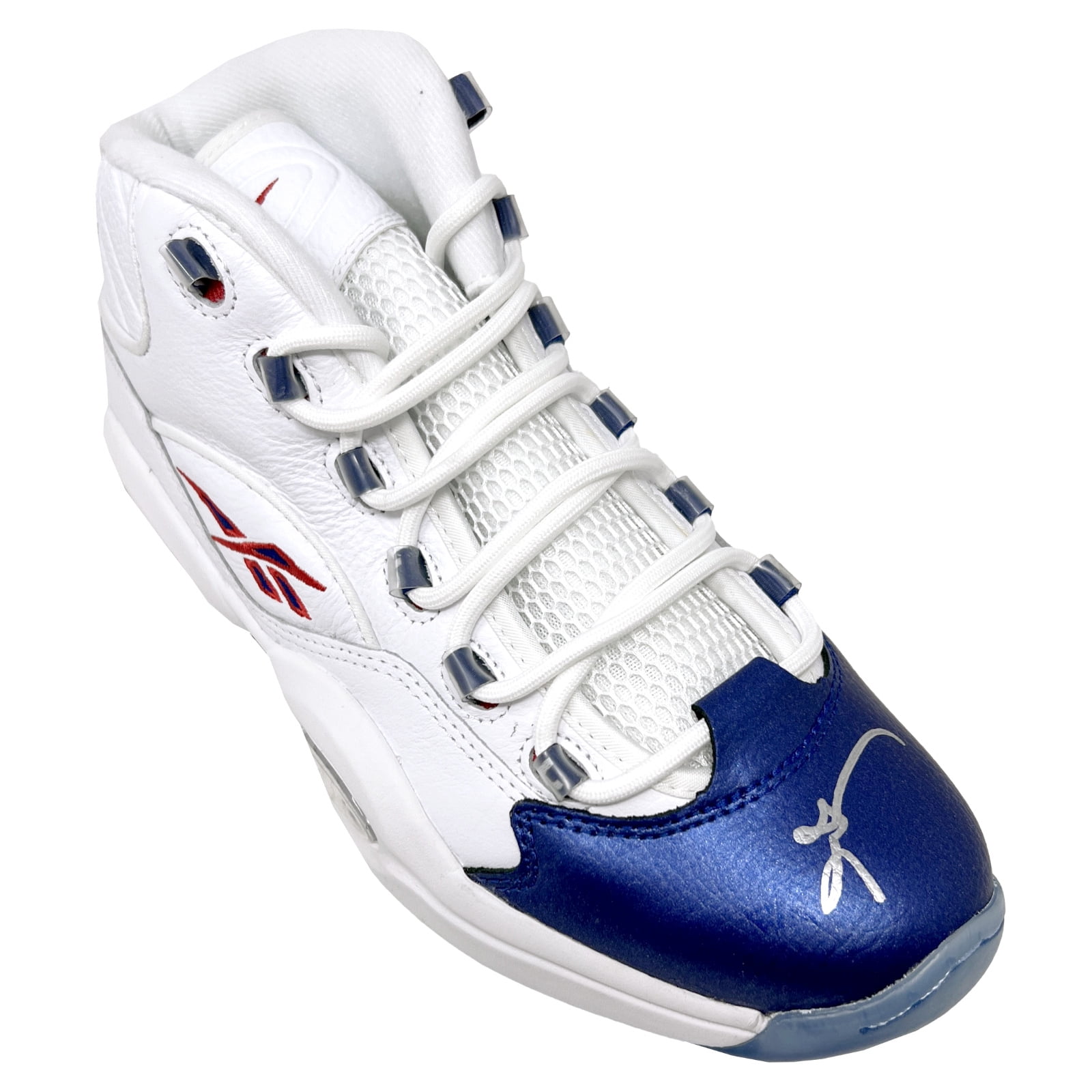 Allen Iverson Signed Reebok Question Mid Basketball Sneaker Right Shoe ...