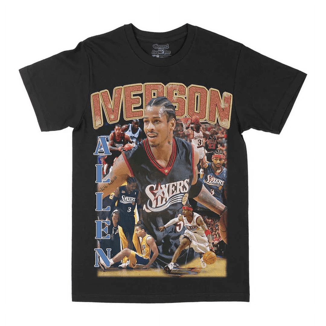 Allen Iverson Step Over Graphic Tee - Walmart.com