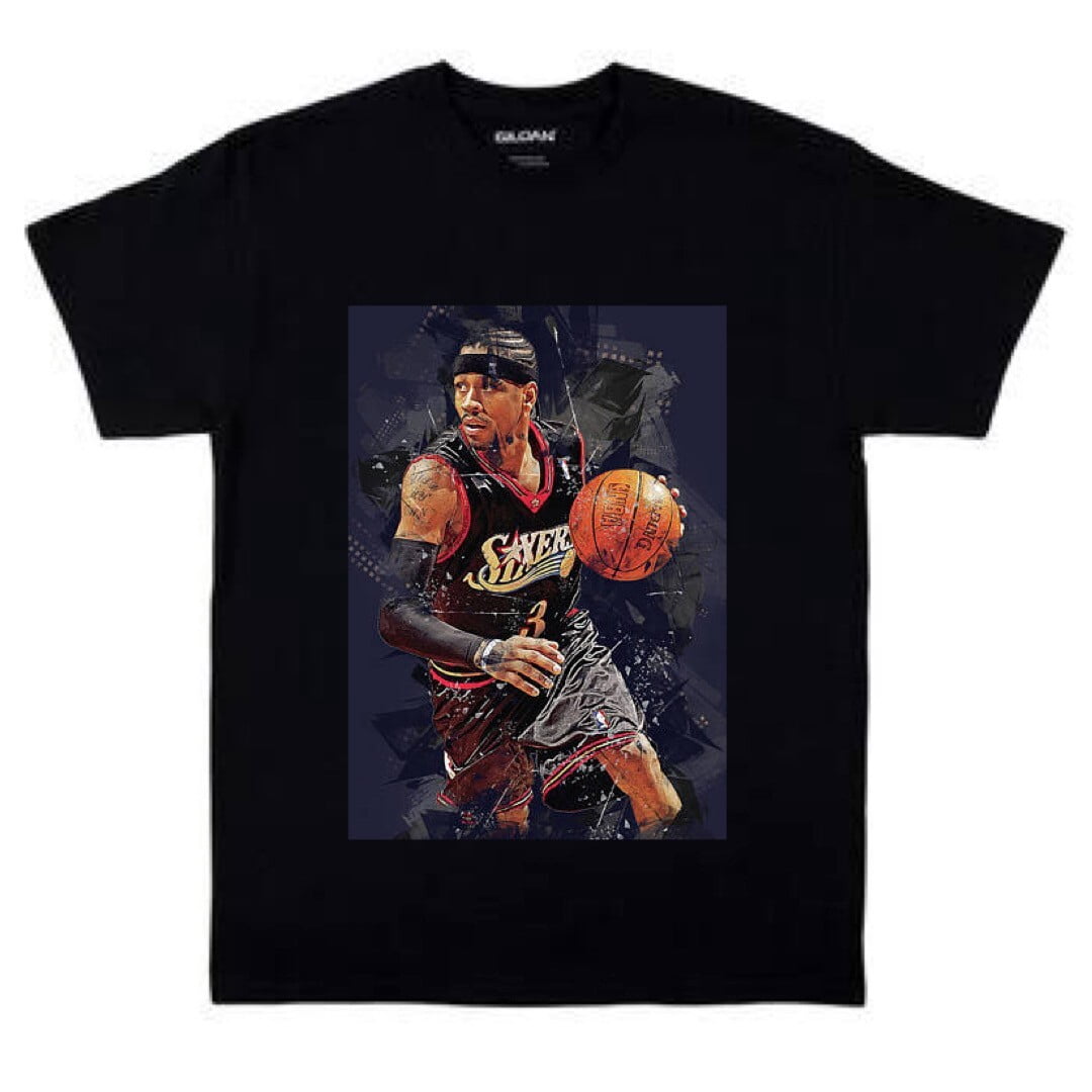 Allen Iverson "ai" Fan Customize Graphic T-Shirt - Walmart.com