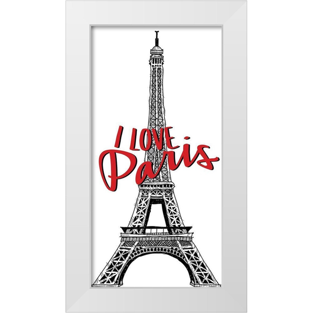 Allen, Kimberly 11x18 White Modern Wood Framed Museum Art Print Titled ...