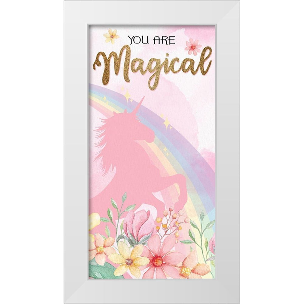 Allen, Kimberly 11x18 White Modern Wood Framed Museum Art Print Titled ...