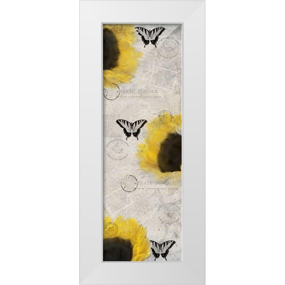 Allen, Kimberly 11x24 White Modern Wood Framed Museum Art Print Titled ...