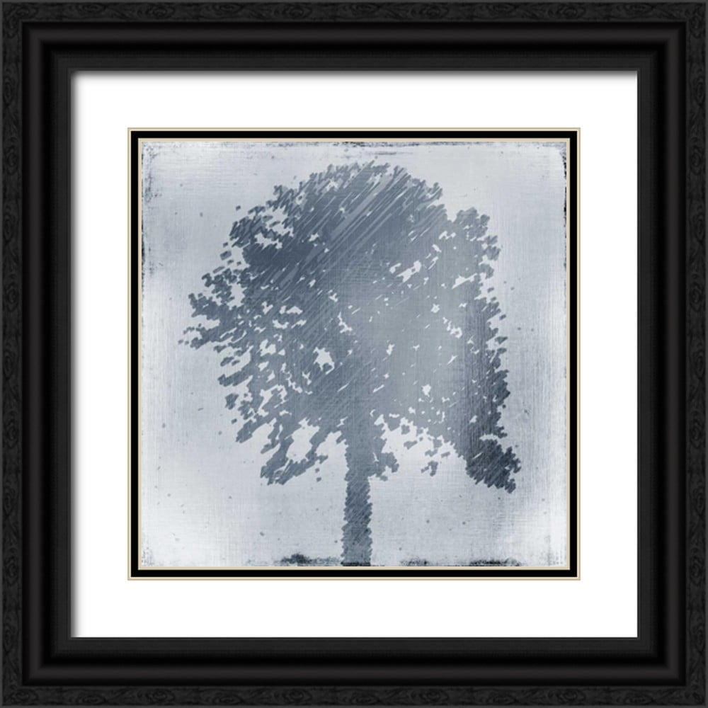 Allen, Kimberly 12x12 Black Ornate Wood Framed with Double Matting ...