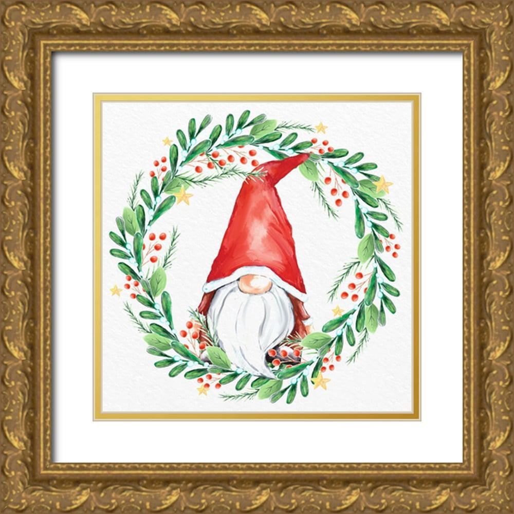 Allen, Kimberly 12x12 Gold Ornate Wood Framed with Double Matting ...