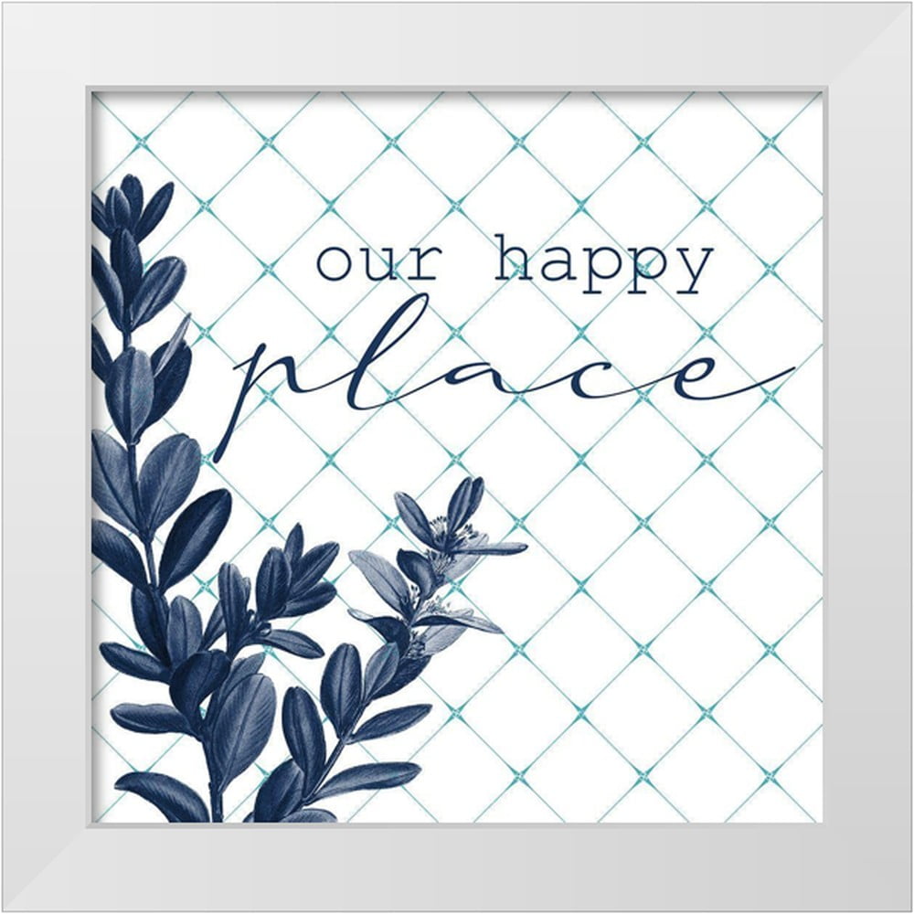 Allen, Kimberly 12x12 White Modern Wood Framed Museum Art Print Titled ...