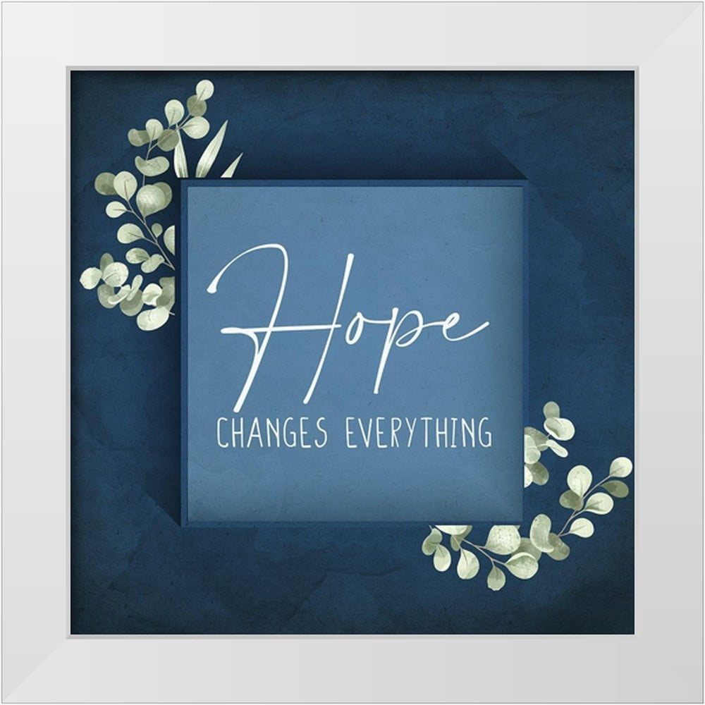 Allen, Kimberly 12x12 White Modern Wood Framed Museum Art Print Titled ...