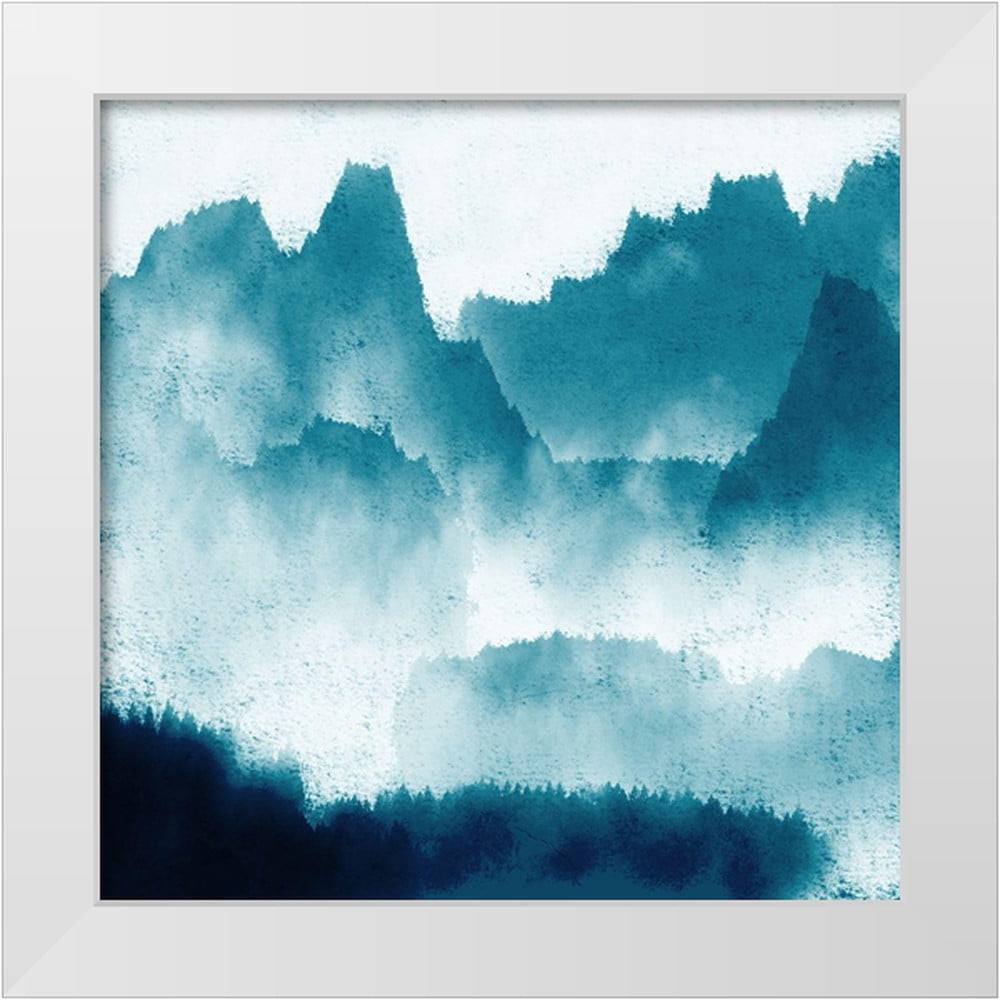 Allen, Kimberly 12x12 White Modern Wood Framed Museum Art Print Titled ...