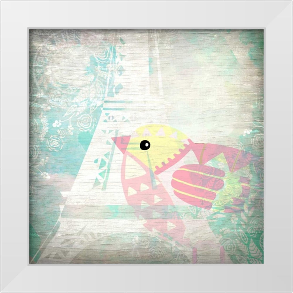 Allen, Kimberly 12x12 White Modern Wood Framed Museum Art Print Titled ...