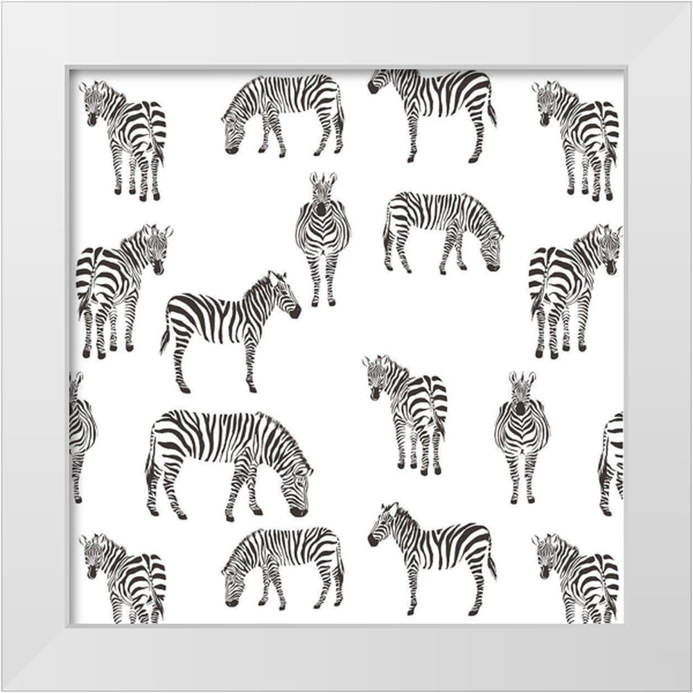 Allen, Kimberly 12x12 White Modern Wood Framed Museum Art Print Titled ...