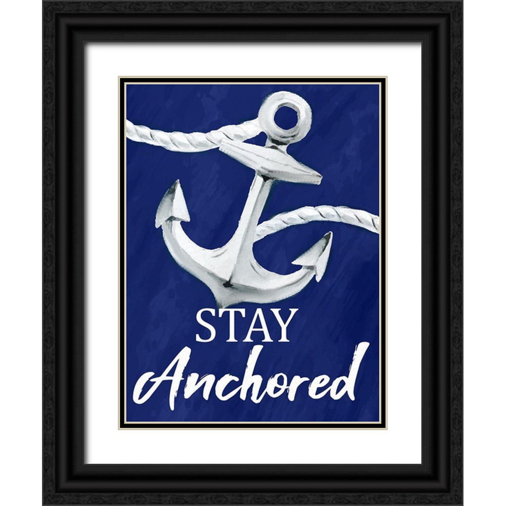 Allen, Kimberly 12x14 Black Ornate Wood Framed with Double Matting ...