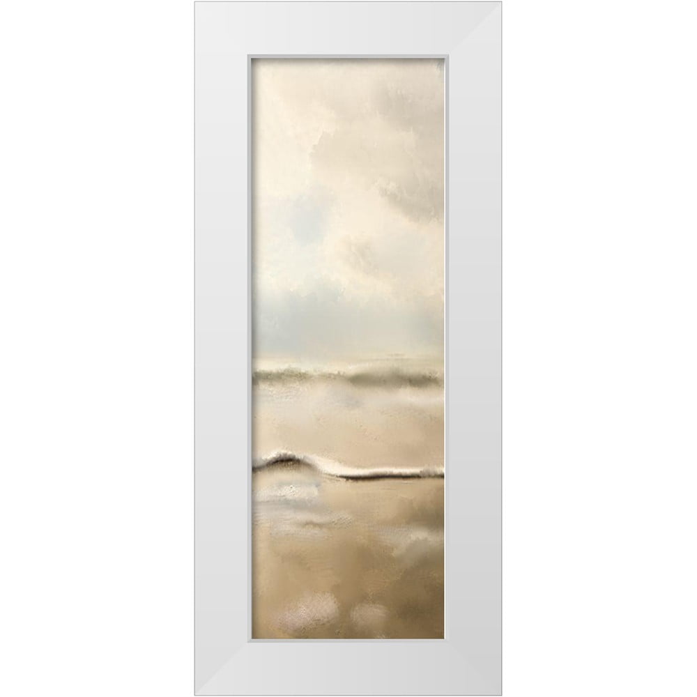 Allen, Kimberly 13x32 White Modern Wood Framed Museum Art Print Titled ...
