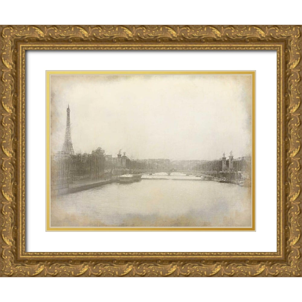 Allen, Kimberly 14x12 Gold Ornate Wood Framed with Double Matting ...