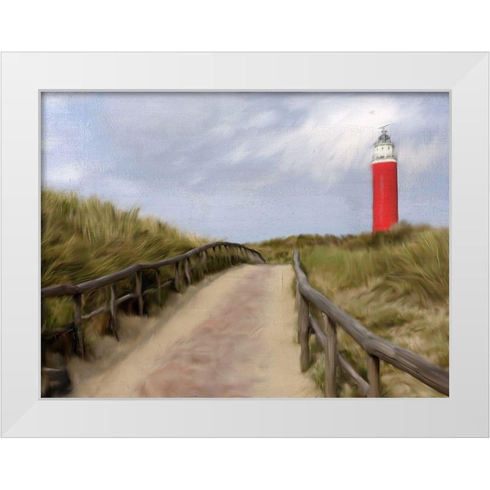 Allen, Kimberly 14x12 White Modern Wood Framed Museum Art Print Titled ...