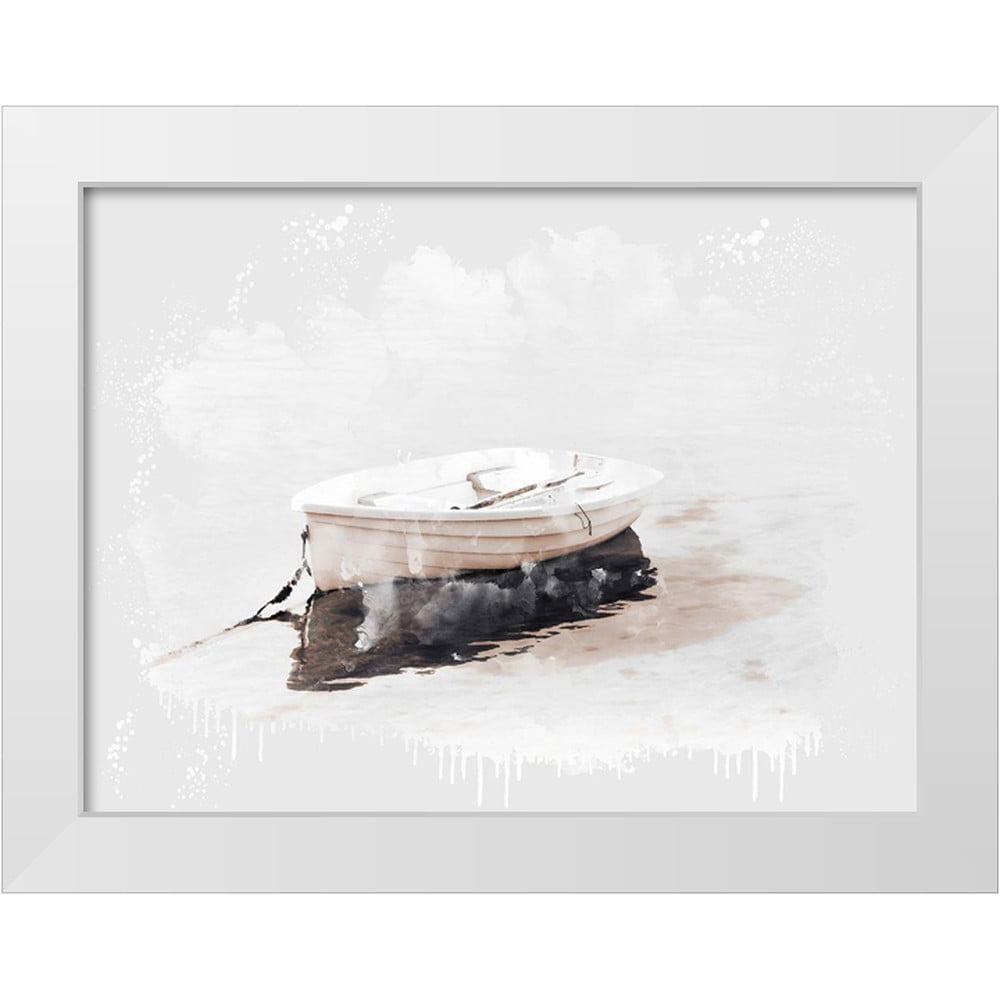 Allen, Kimberly 14x12 White Modern Wood Framed Museum Art Print Titled ...