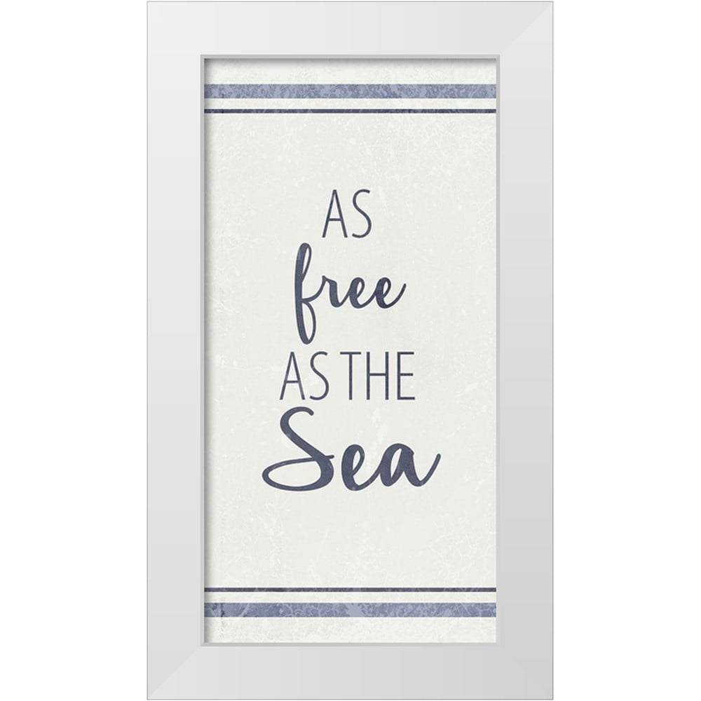 Allen, Kimberly 14x24 White Modern Wood Framed Museum Art Print Titled ...