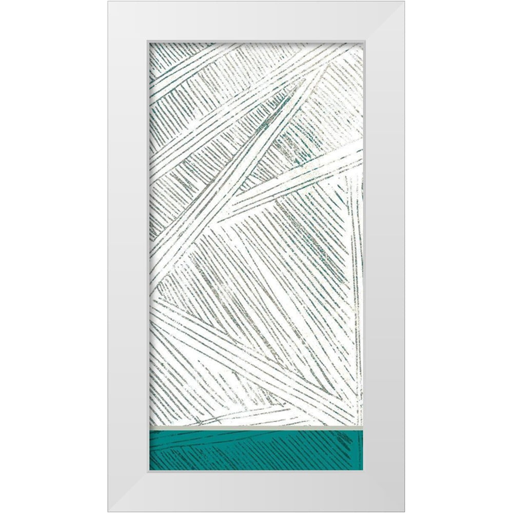 Allen, Kimberly 14x24 White Modern Wood Framed Museum Art Print Titled ...