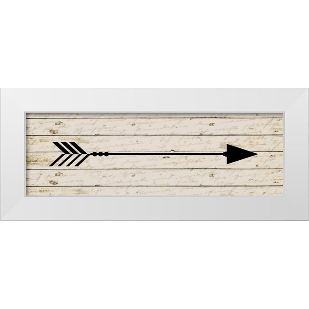 Allen, Kimberly 14x7 White Modern Wood Framed Museum Art Print Titled ...