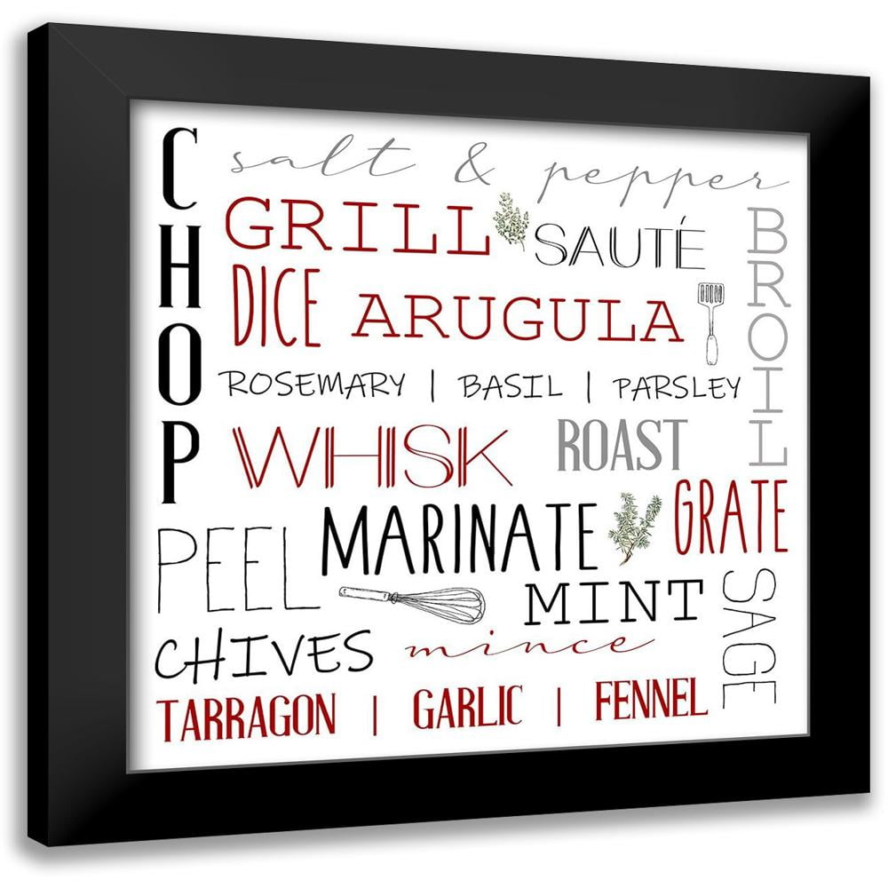 Allen, Kimberly 15x15 Black Modern Framed Museum Art Print Titled ...