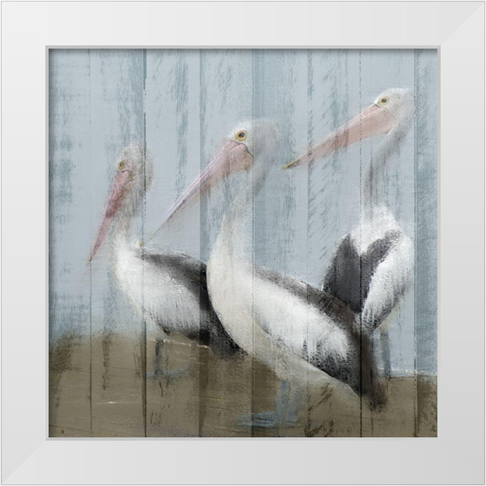 Allen, Kimberly 15x15 White Modern Wood Framed Museum Art Print Titled ...