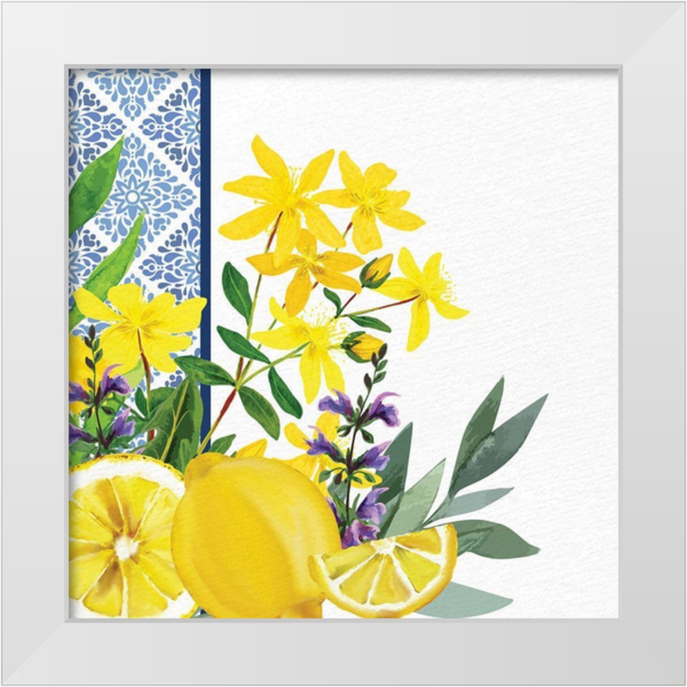 Allen, Kimberly 15x15 White Modern Wood Framed Museum Art Print Titled ...
