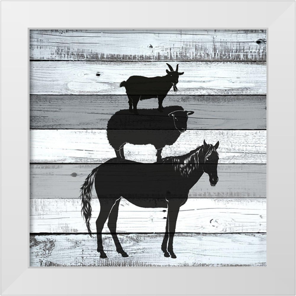 Allen, Kimberly 15x15 White Modern Wood Framed Museum Art Print Titled ...