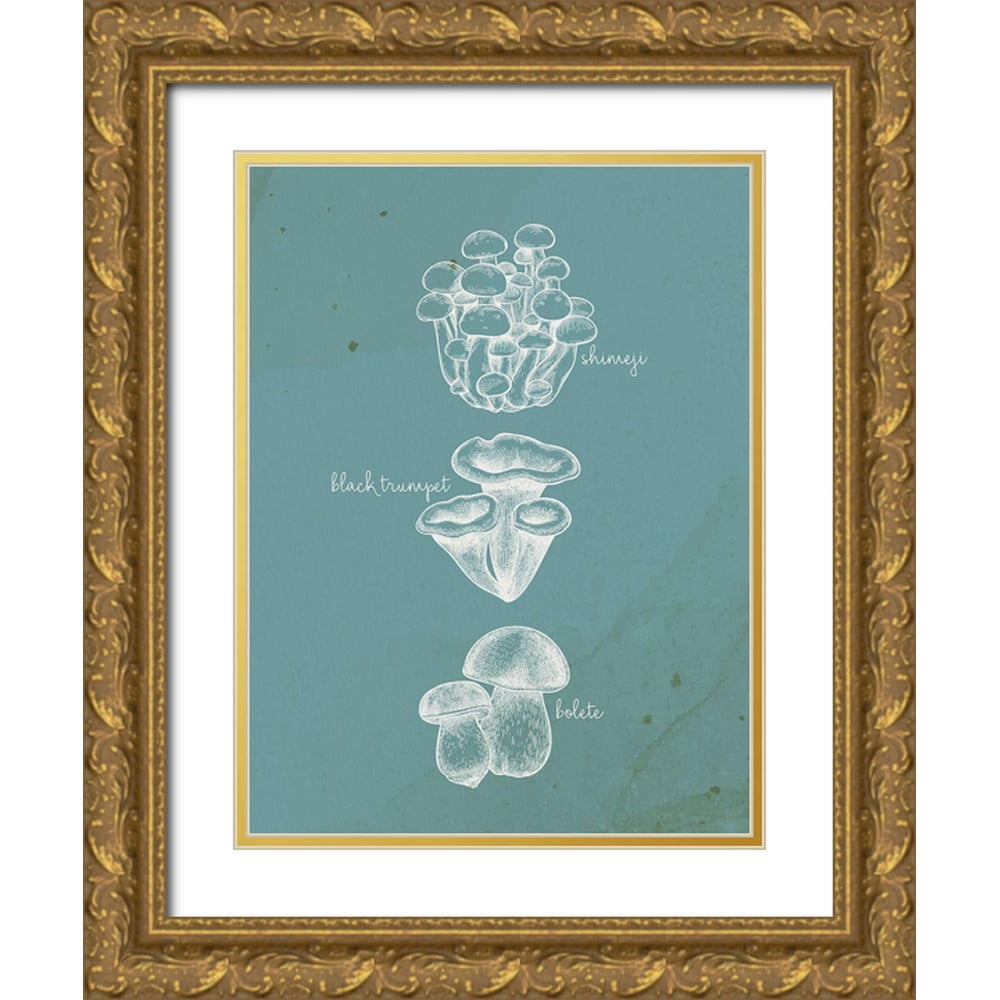Allen, Kimberly 15x18 Gold Ornate Wood Framed with Double Matting ...