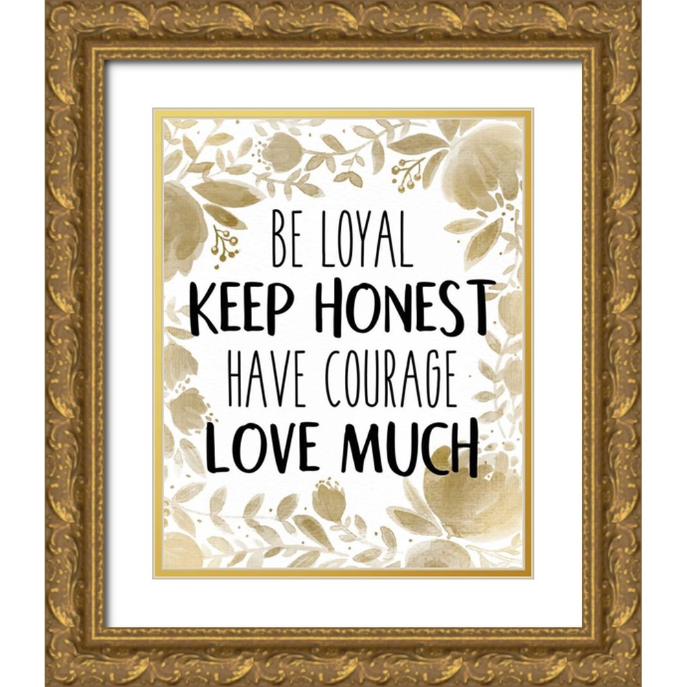Allen, Kimberly 15x18 Gold Ornate Wood Framed with Double Matting ...