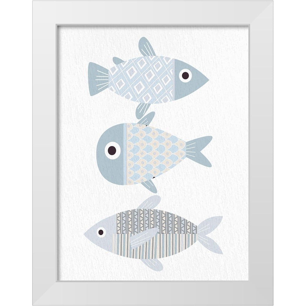 Allen, Kimberly 15x18 White Modern Wood Framed Museum Art Print Titled ...