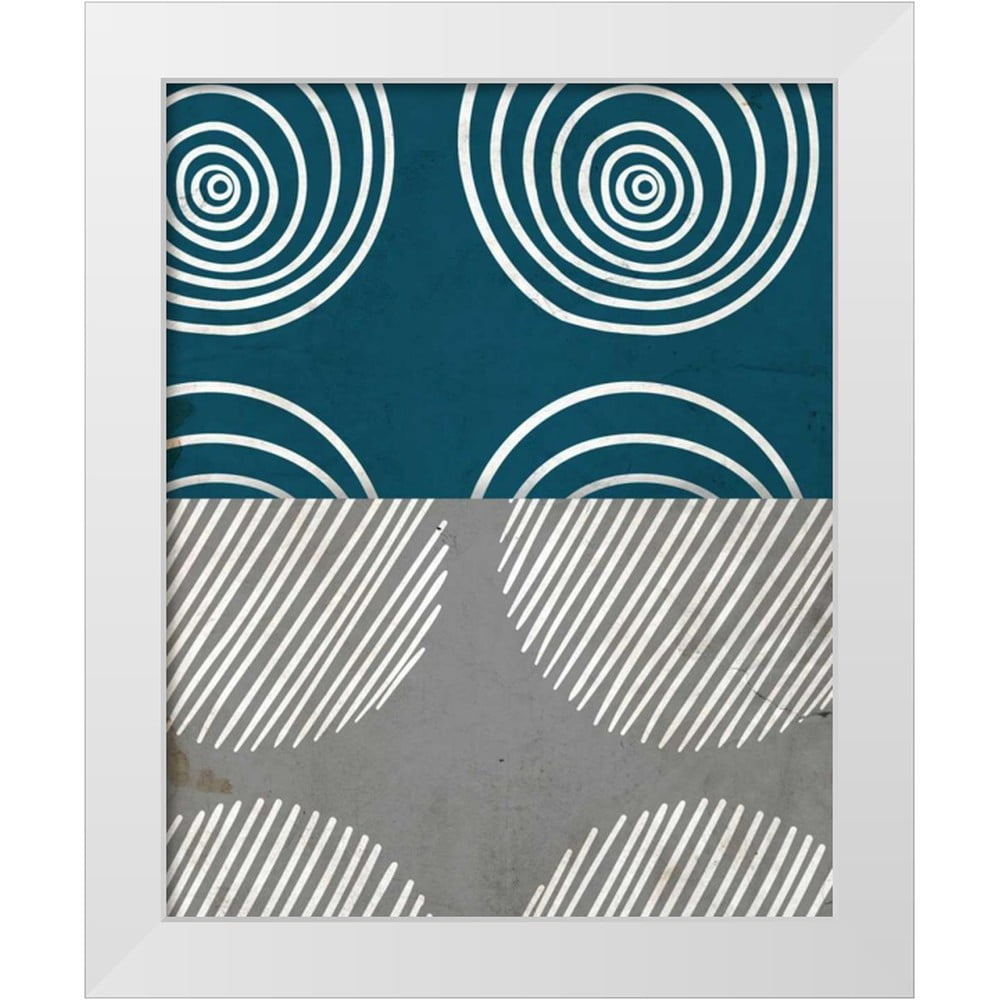 Allen, Kimberly 15x18 White Modern Wood Framed Museum Art Print Titled ...