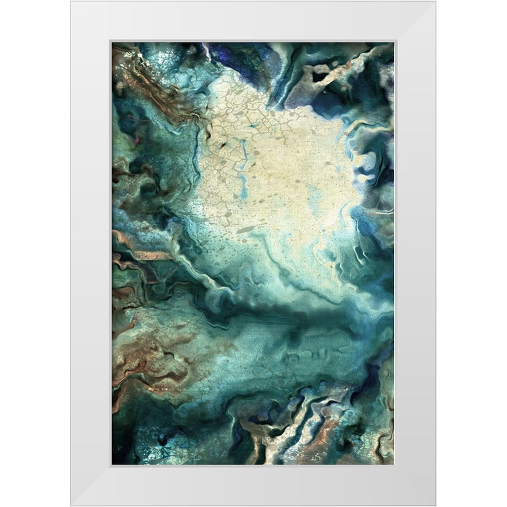 Allen, Kimberly 17x24 White Modern Wood Framed Museum Art Print Titled ...