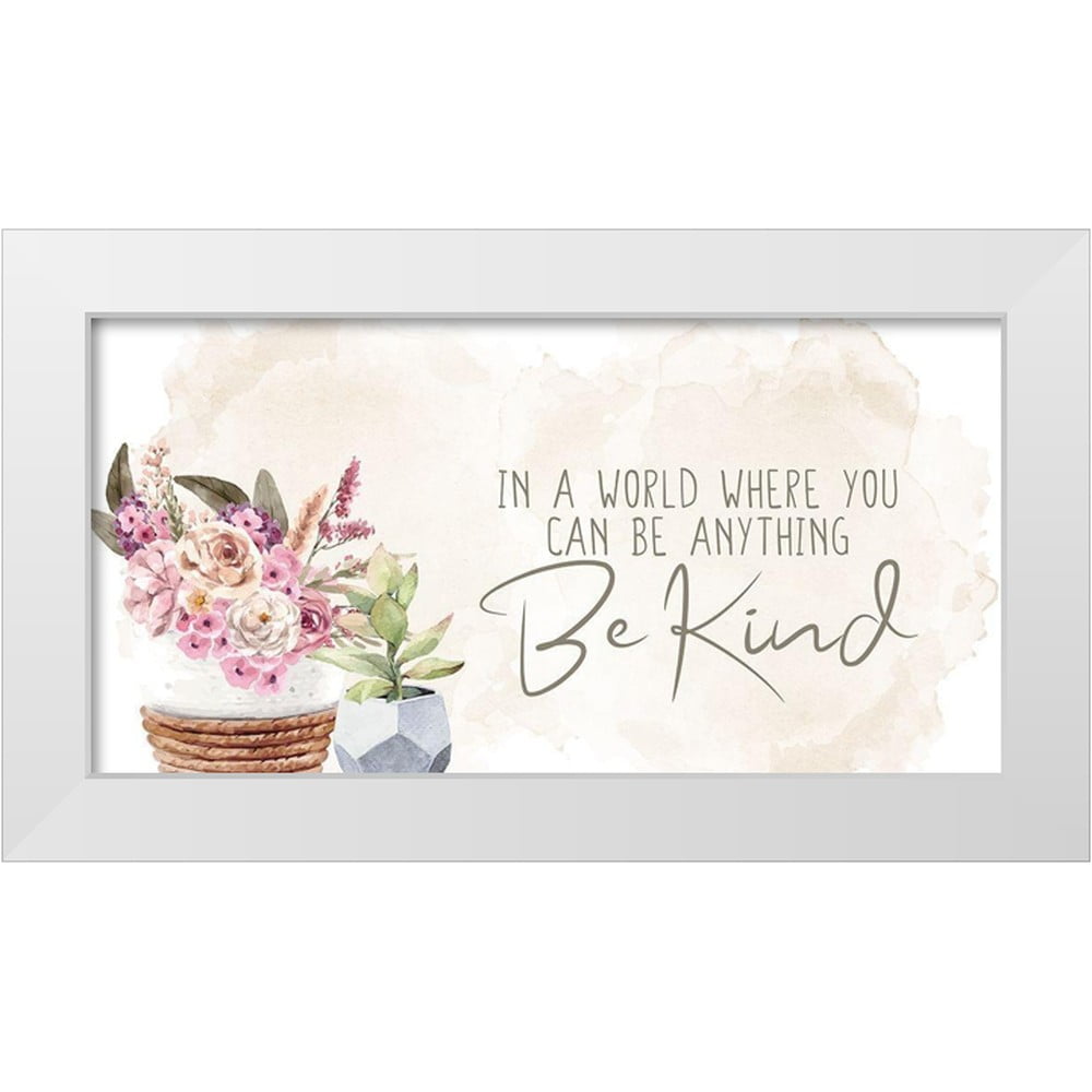 Allen, Kimberly 18x11 White Modern Wood Framed Museum Art Print Titled ...