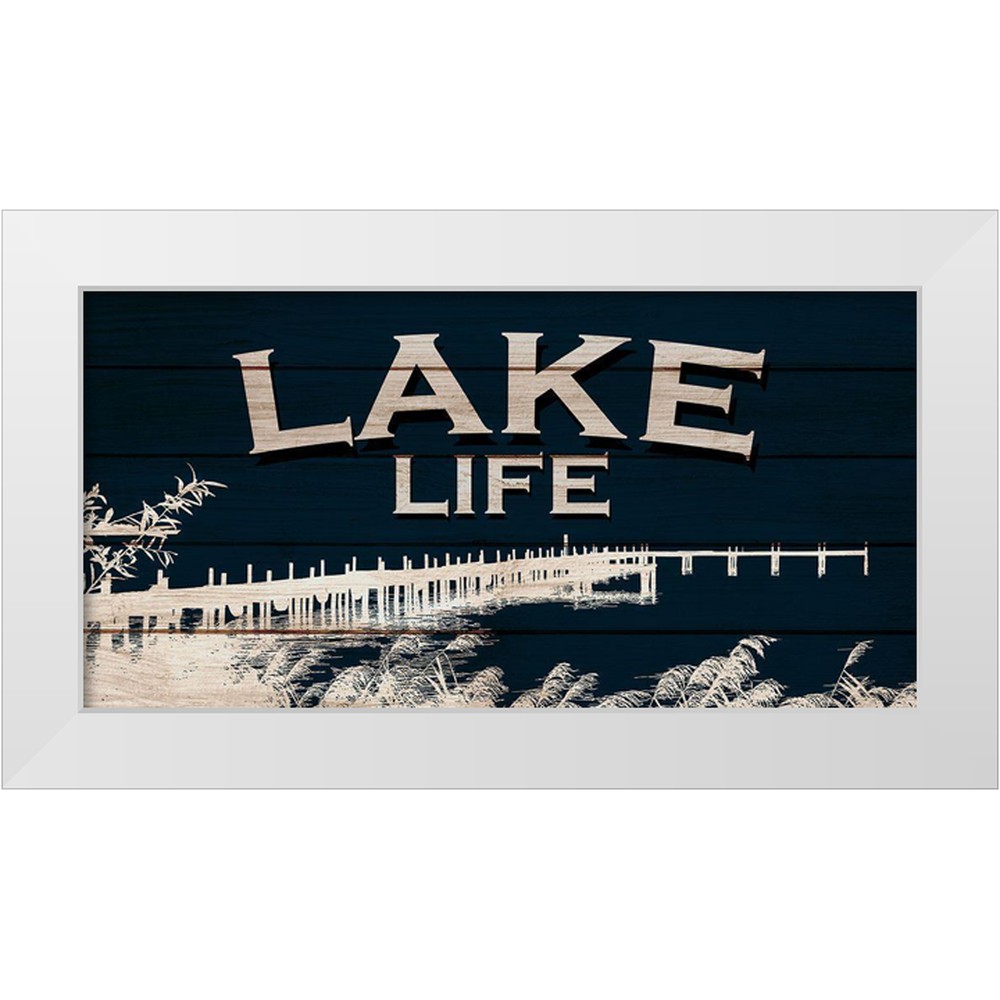 Allen, Kimberly 18x11 White Modern Wood Framed Museum Art Print Titled ...