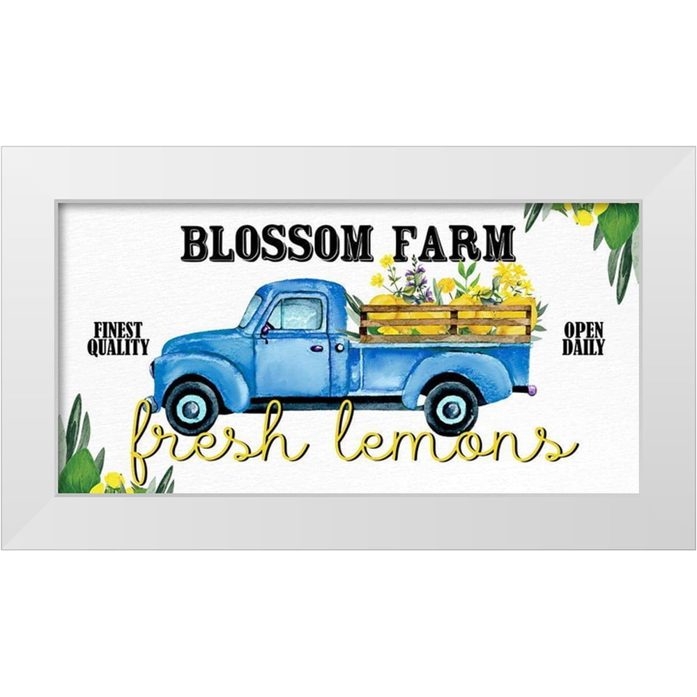 Allen, Kimberly 18x11 White Modern Wood Framed Museum Art Print Titled ...