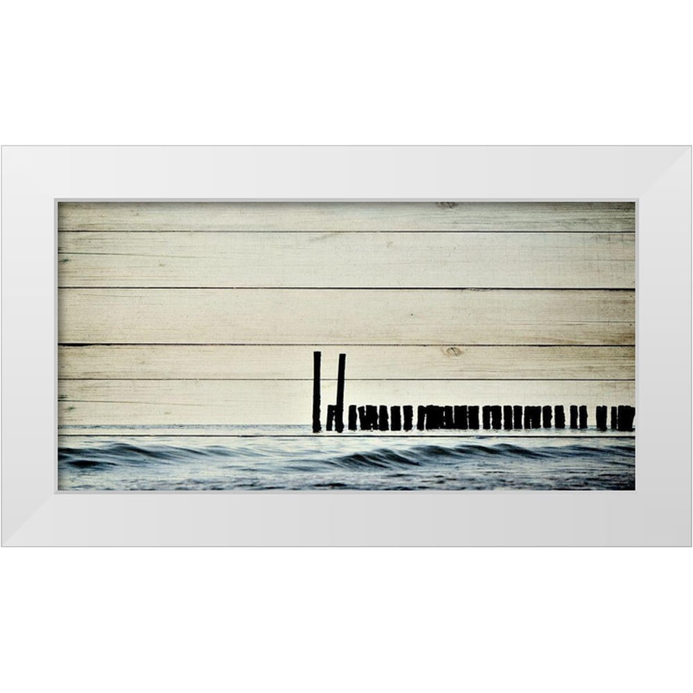 Allen, Kimberly 18x11 White Modern Wood Framed Museum Art Print Titled ...