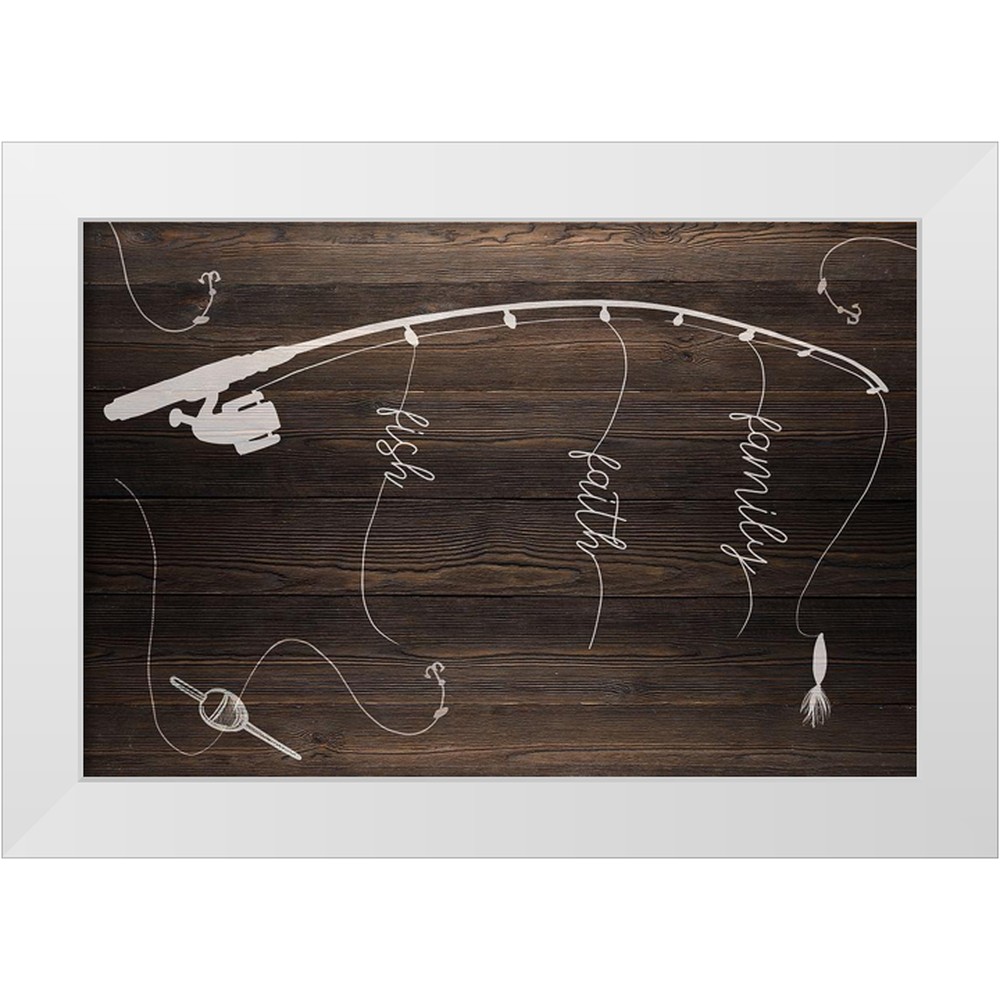 Allen, Kimberly 18x13 White Modern Wood Framed Museum Art Print Titled ...