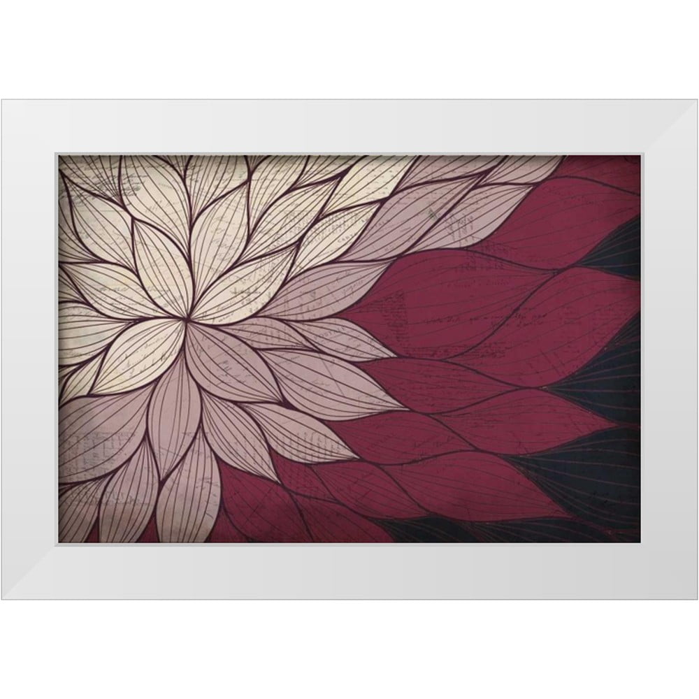 Allen, Kimberly 18x13 White Modern Wood Framed Museum Art Print Titled ...