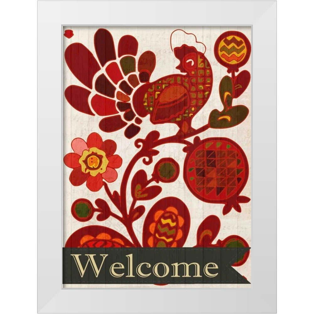 Allen, Kimberly 18x24 White Modern Wood Framed Museum Art Print Titled ...