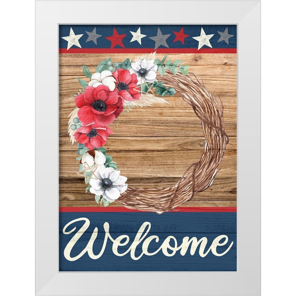 Allen, Kimberly 18x24 White Modern Wood Framed Museum Art Print Titled ...