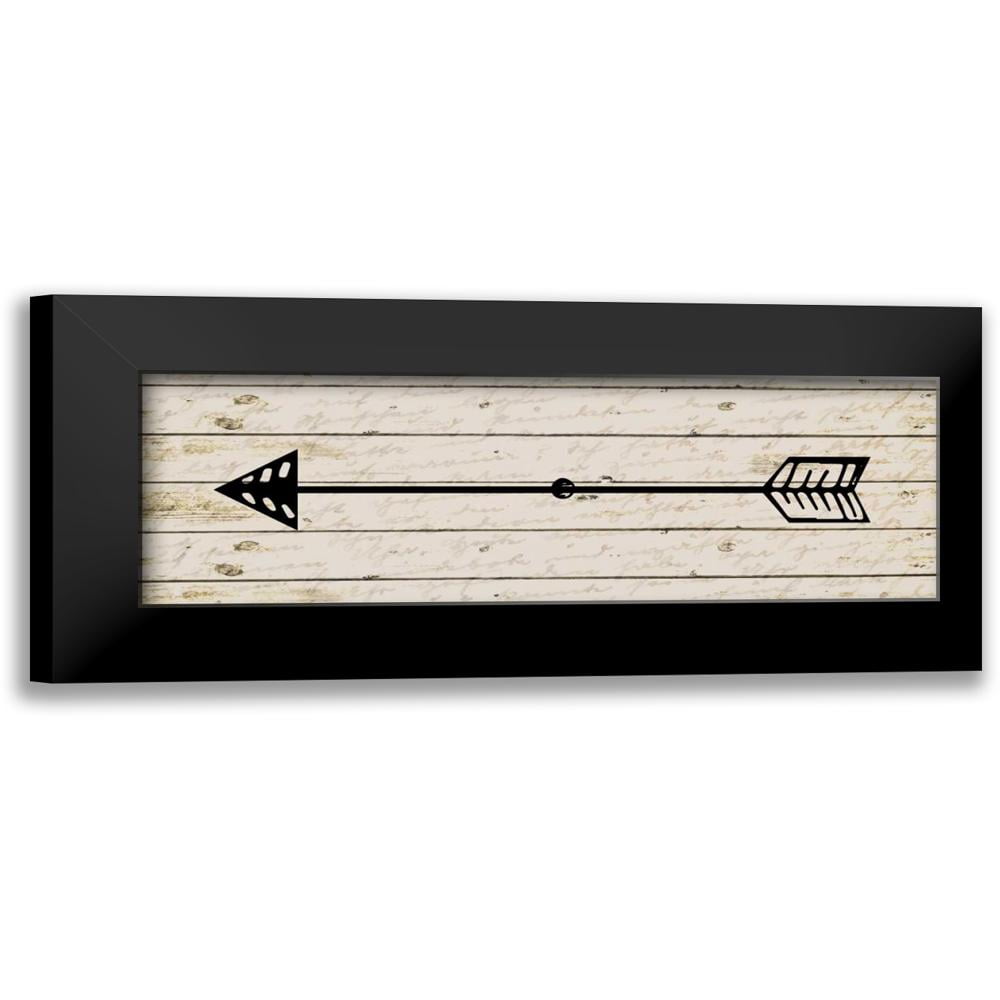 Allen, Kimberly 18x8 Black Modern Framed Museum Art Print Titled ...