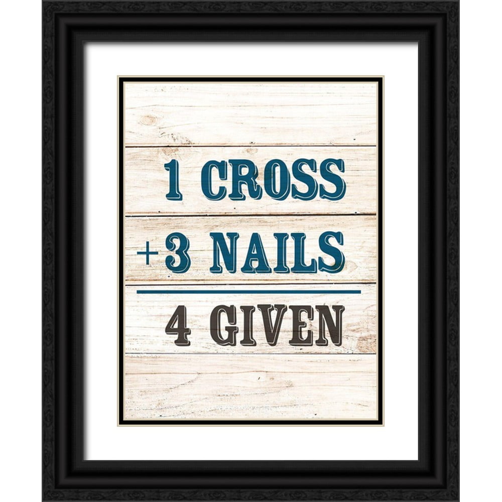 Allen, Kimberly 19x24 Black Ornate Wood Framed with Double Matting ...