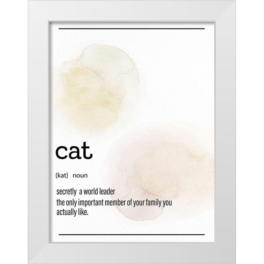 Allen, Kimberly 19x24 White Modern Wood Framed Museum Art Print Titled ...