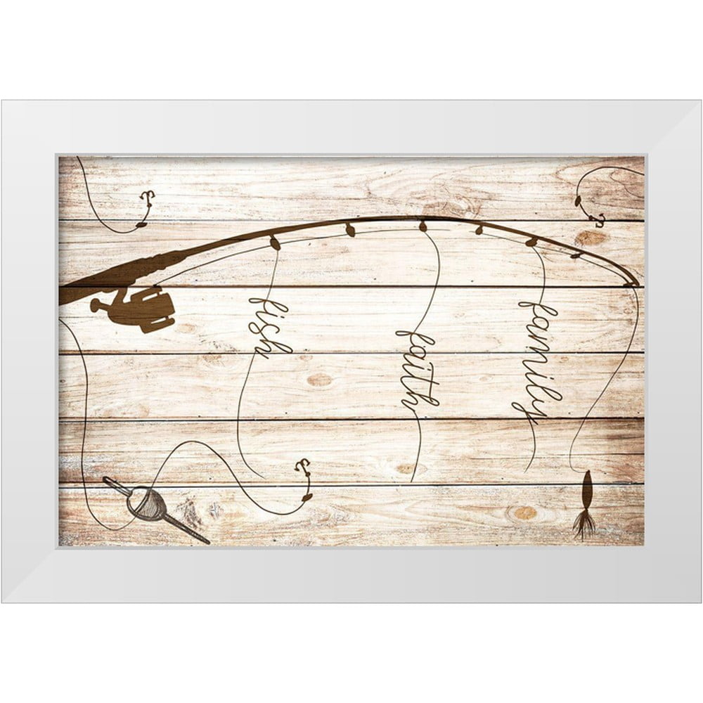 Allen, Kimberly 24x17 White Modern Wood Framed Museum Art Print Titled ...